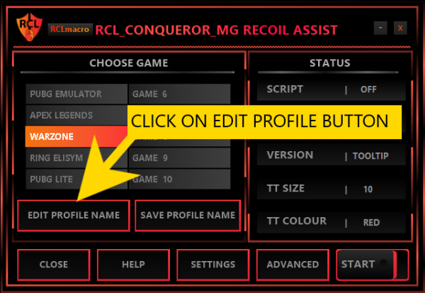 Adding Game Into Recoil Macro Engine Rclmacro Engine Autodetection Maker