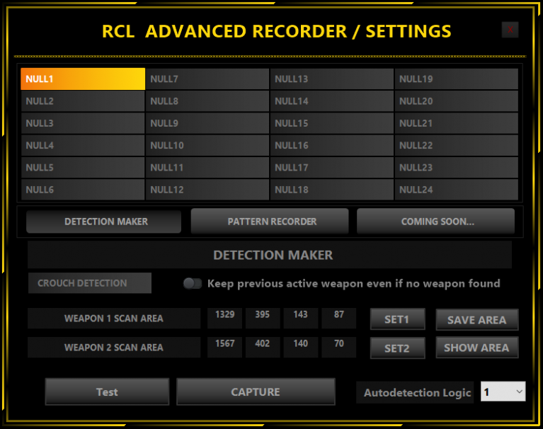 RCLMacro Engine | Autodetection maker – The All in One Recoil Script ...