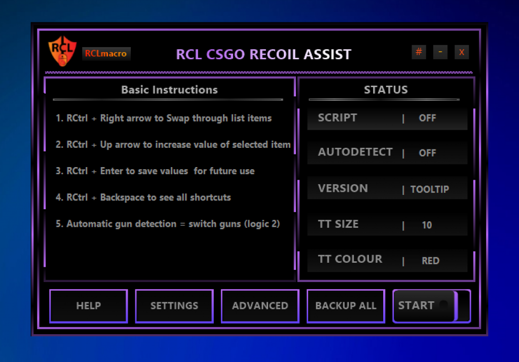 Csgo Recoil Script With Automatic Gun Detection Vip Rclmacro Engine Autodetection Maker